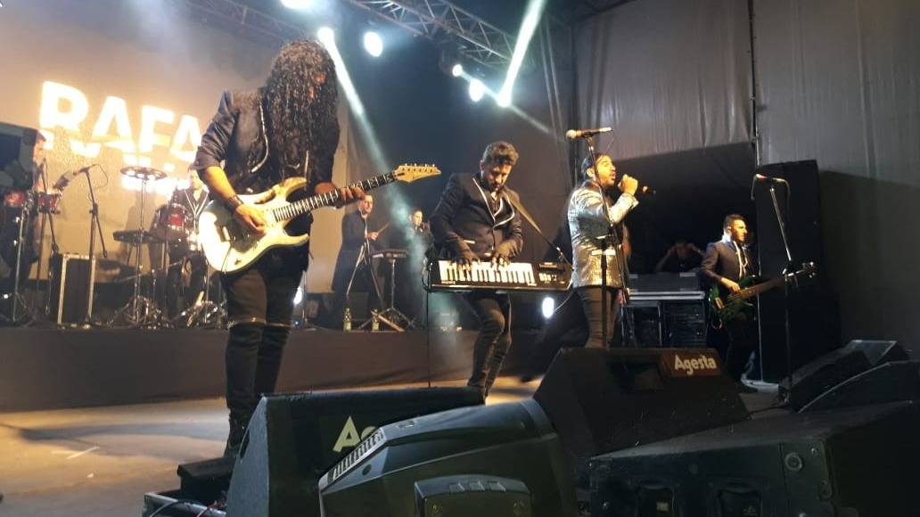 El grupo Ráfaga le pone música al cierre de los festejos por las 4 ...