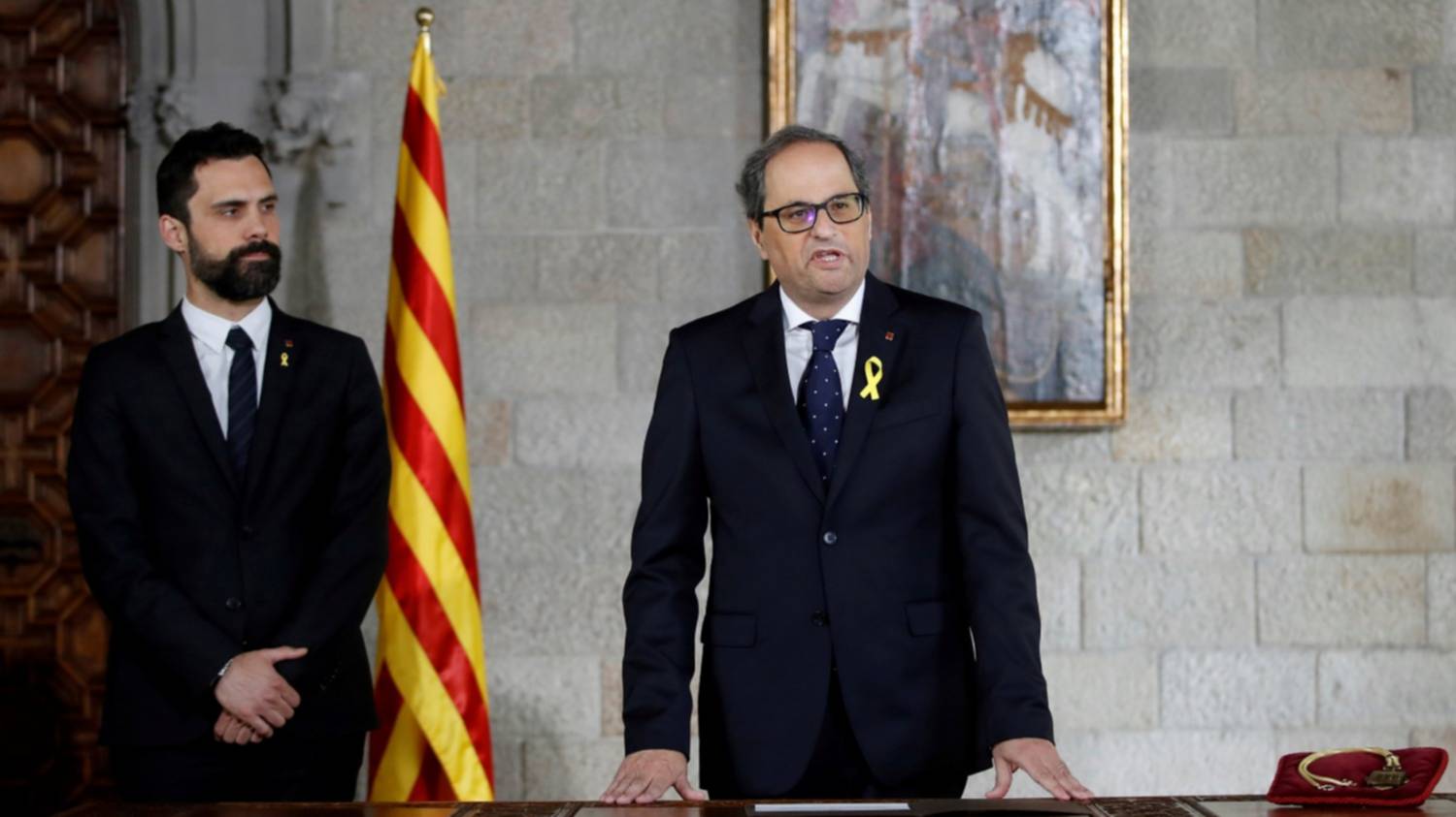 Asumió el nuevo presidente de Cataluña