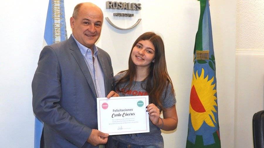 Reconocimiento para Carla Cáceres, puntaltense que se destaca en las ...