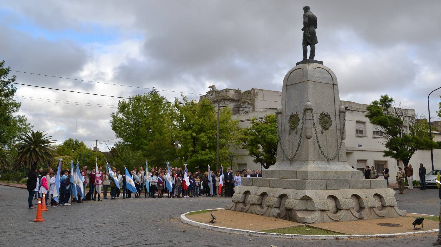 La comunidad de Pigüé homenajeó a sus fundadores